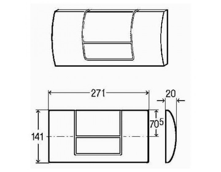 Viega Standard WC Flush Plate -Kingsway Plumbing